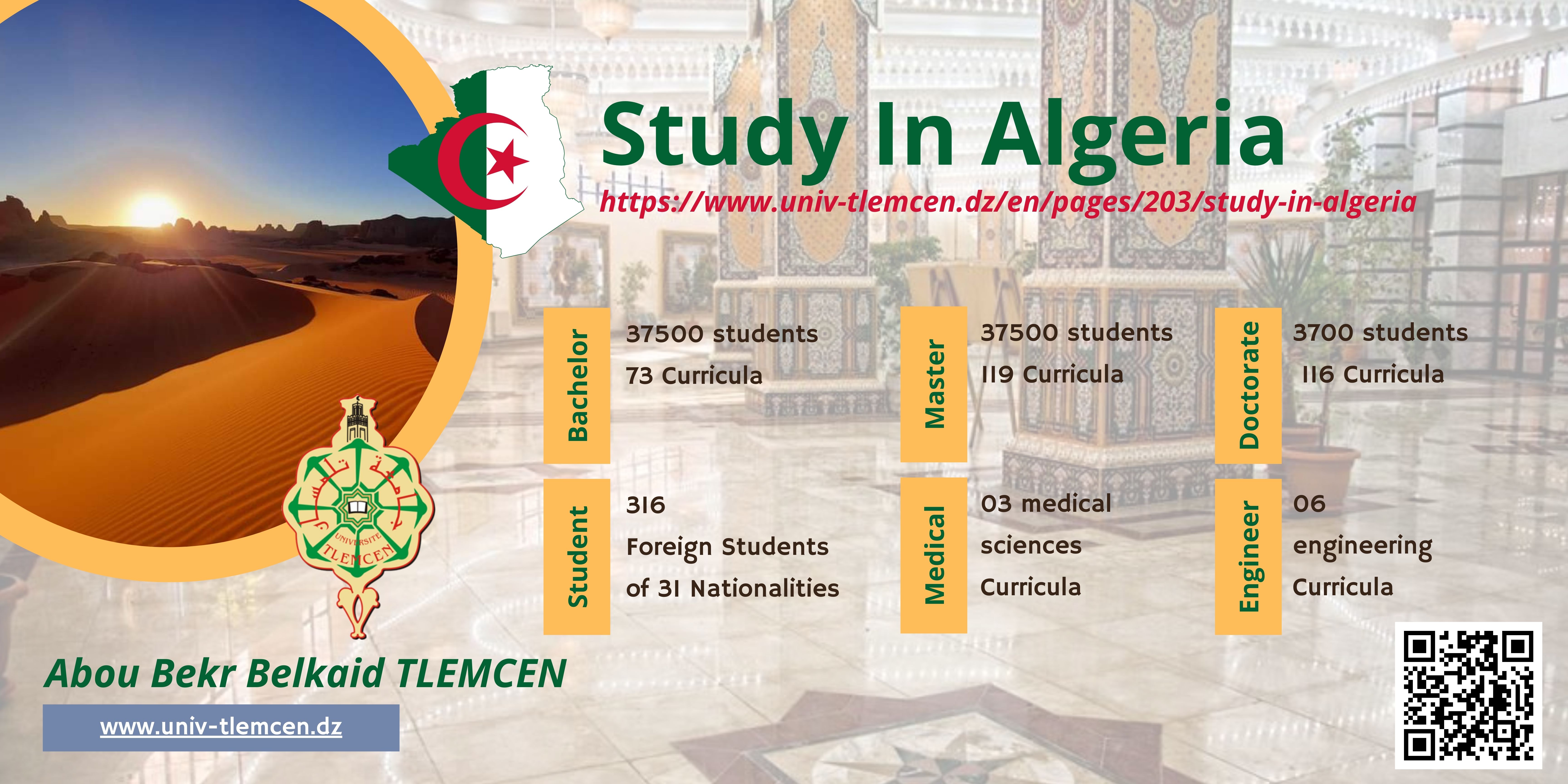 Study in Algeria | University of Tlemcen